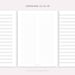 Notebook Paper Pages Printable, A4/a5/letter/half Size, Instant ...