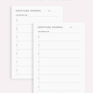 Weekly Gratitude Journal for Supernote A5X2/A5X/A5/A6X2/A6X/A6 ...