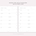 Minimalist Yearly Planner on One Page, Year at a Glance, Annual ...