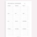 Upcoming Expenses Printable, Yearly Spending Overview, Budget Plan, A4 ...