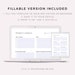 Goal Planner Printable & Fillable PDF - Yearly Goals, Quarterly Goals ...