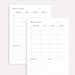 Printable Weekly Meal Planner 7 Day Menu Planner Meal Prep - Etsy