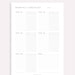Monthly Checklist Printable & Fillable, Monthly to Do List Template ...