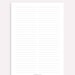 2 Column Notes Page Printable, Notes Template, Writing Paper, Notes ...