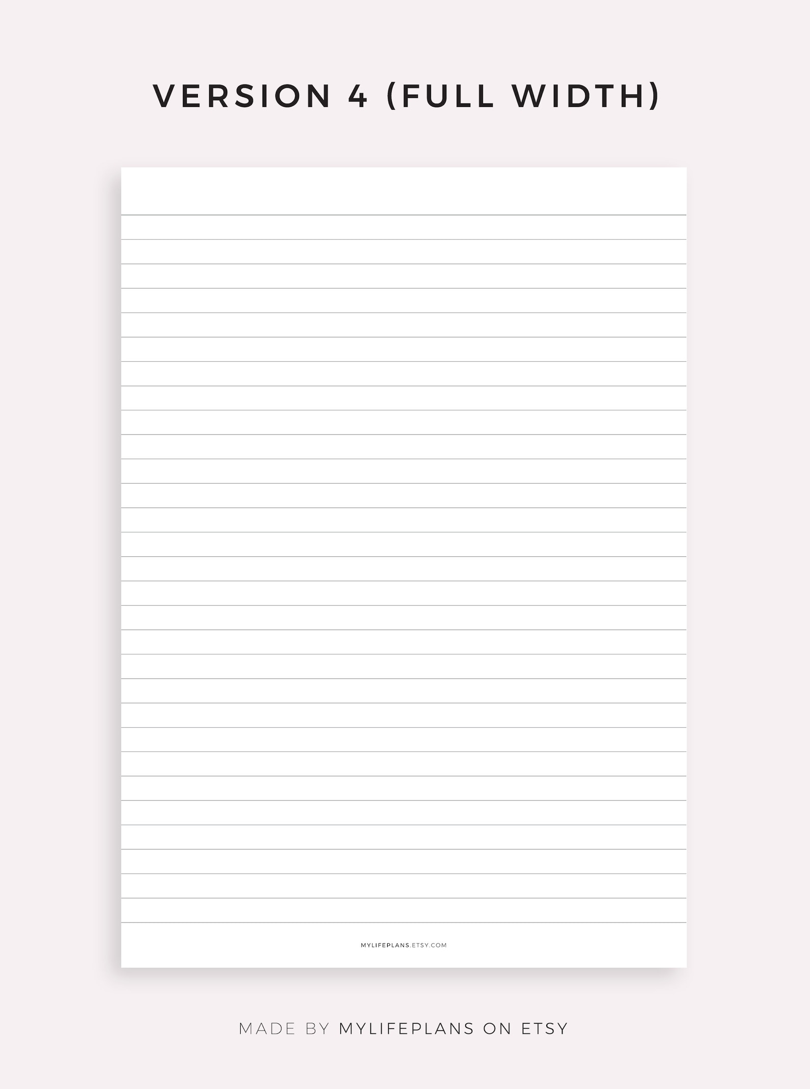 Notes Page Printable, Lined Notes Template, Note Taking, Writing Paper ...