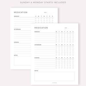 Daily Medication Tracker Digital, Medication Intake Reminder ...
