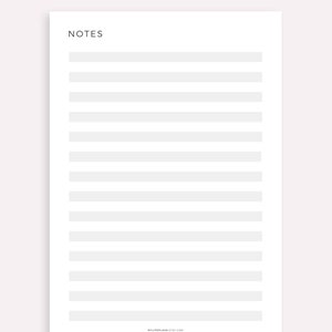 Printable Notes Page, Notes Template, Note Taking, Writing Paper, Notes ...