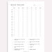 Hourly Mood Tracker Printable, Weekly Mood Journal, Emotion Tracker ...