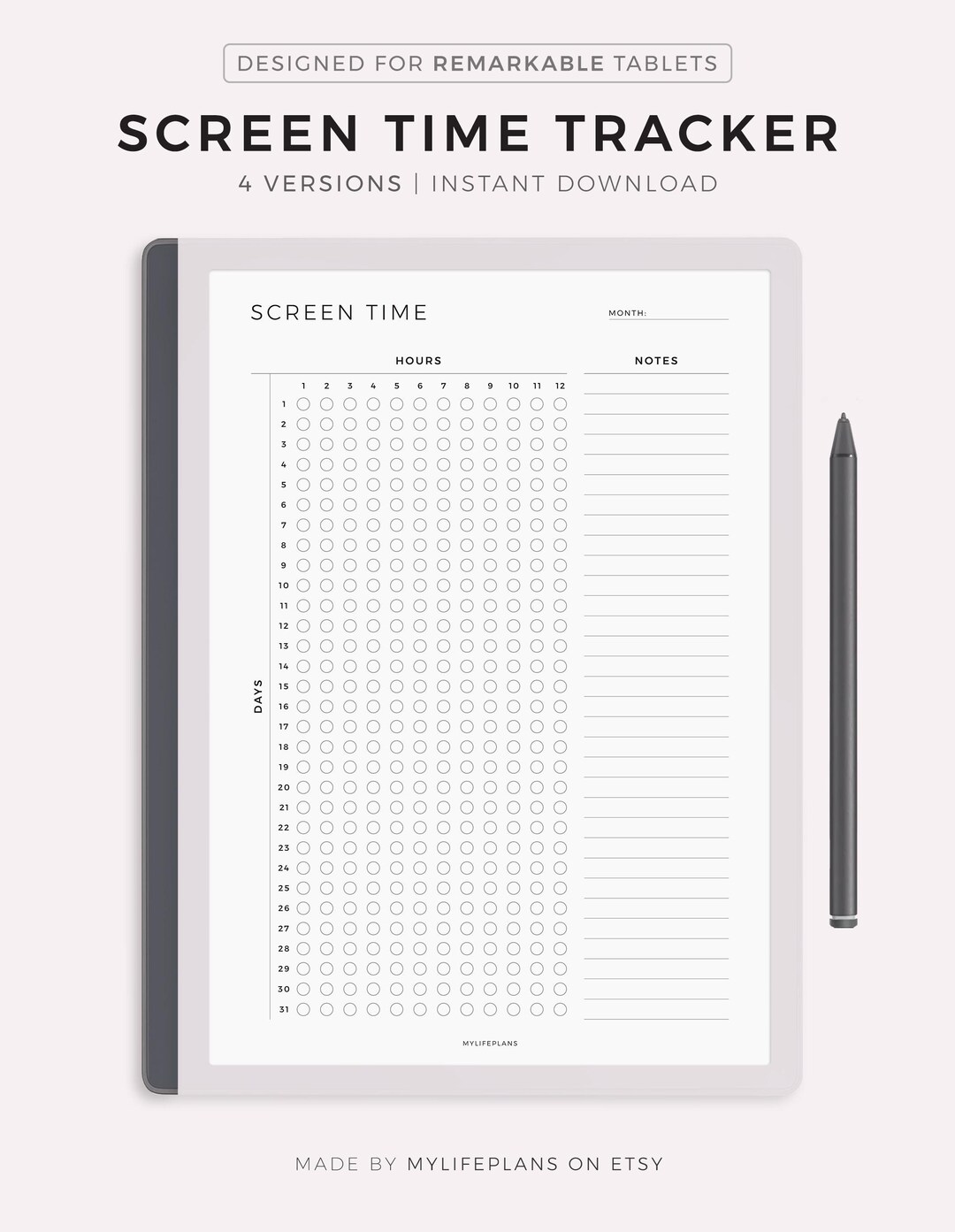 Screen Time Tracker - Get Your Digital Life Under Control by Tracking ...