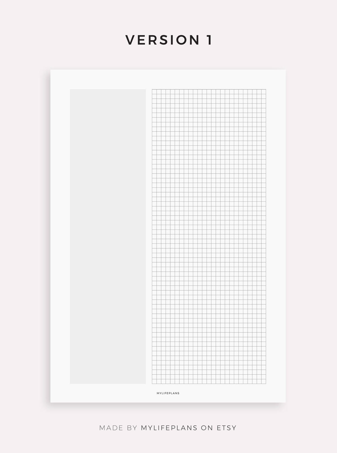 Grid Paper for Kindle Scribe, Instant Download - Etsy