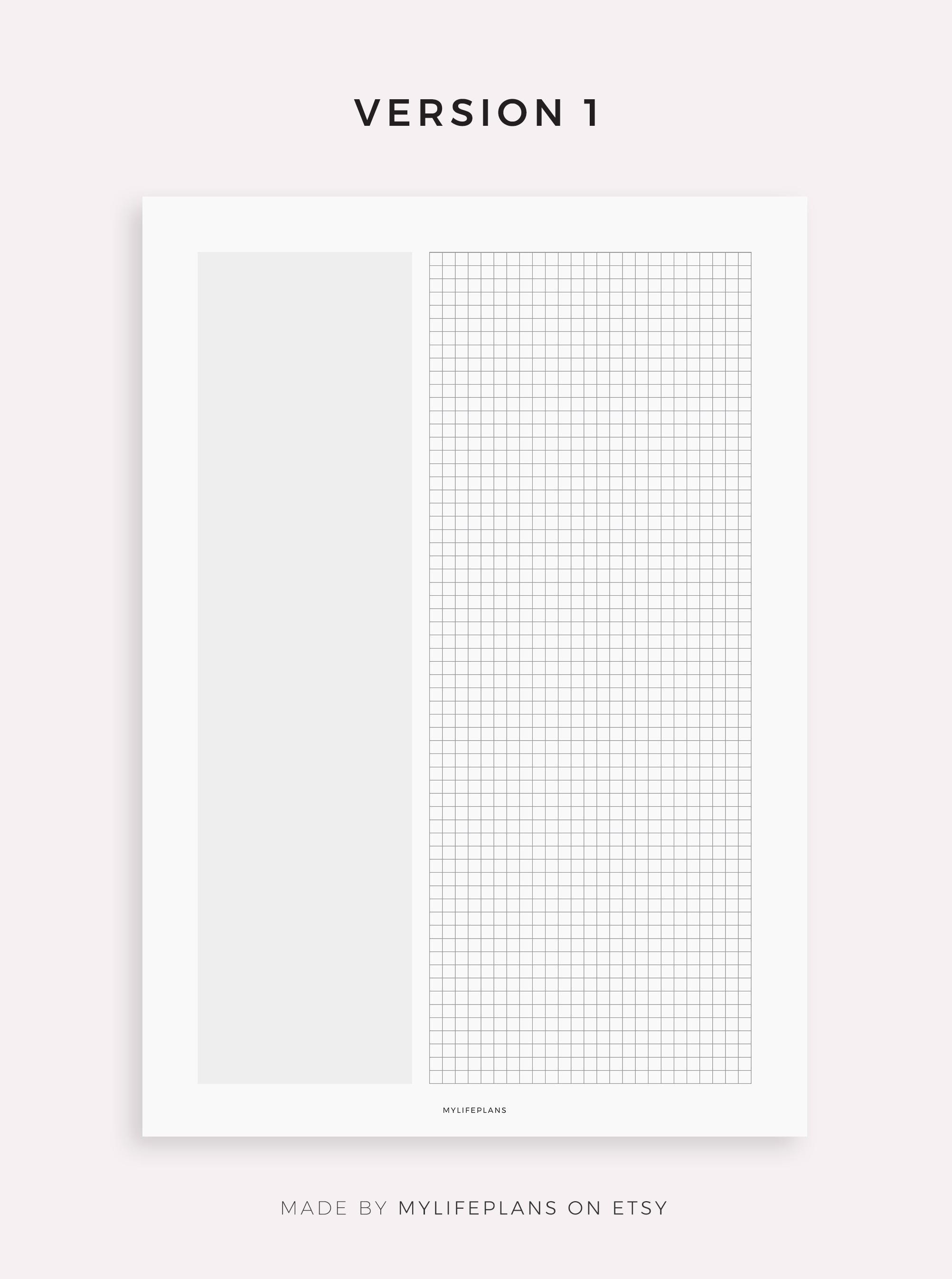 Grid Paper for Kindle Scribe, Instant Download - Etsy