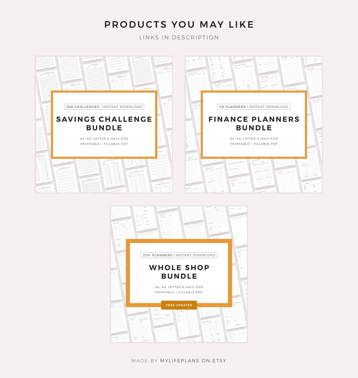 Monthly Quarterly Yearly Subscription Tracker Printable - Etsy