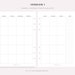 Blank Monthly Calendar With Notes 2 Page Printable (Instant Download ...