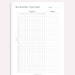 Monthly Migraine Tracker Printable Template, Headache Pain Tracker ...