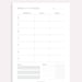 Fitness Planner Set - Plan Your Workouts, Meals, Vitamin Intake, Water ...