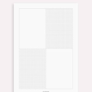 Blank & Grid Paper for Supernote A5X2/A5X/A5/A6X2/A6X/A6, Instant ...