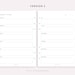 Yearly Overview, Two Page Yearly Planner Printable, Year at a Glance ...