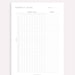 Daily Energy Level Tracker Printable, Track Monthly Energy Levels ...