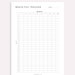 Monthly Brain Fog Tracker Printable Template, Track Daily Brain Fog ...