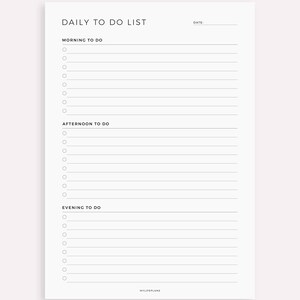 Daily to Do List Planner for Supernote A5X2/A5X/A5/A6X2/A6X/A6, Daily ...