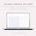 Printable Bill Tracker Template Landscape, Bill Organizer, Monthly ...
