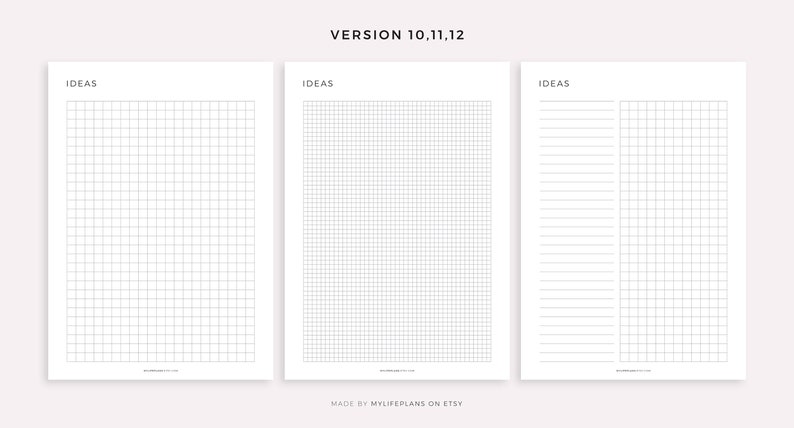 My Ideas - Brainstorming Sheet, Idea Sketching, Planning Template ...