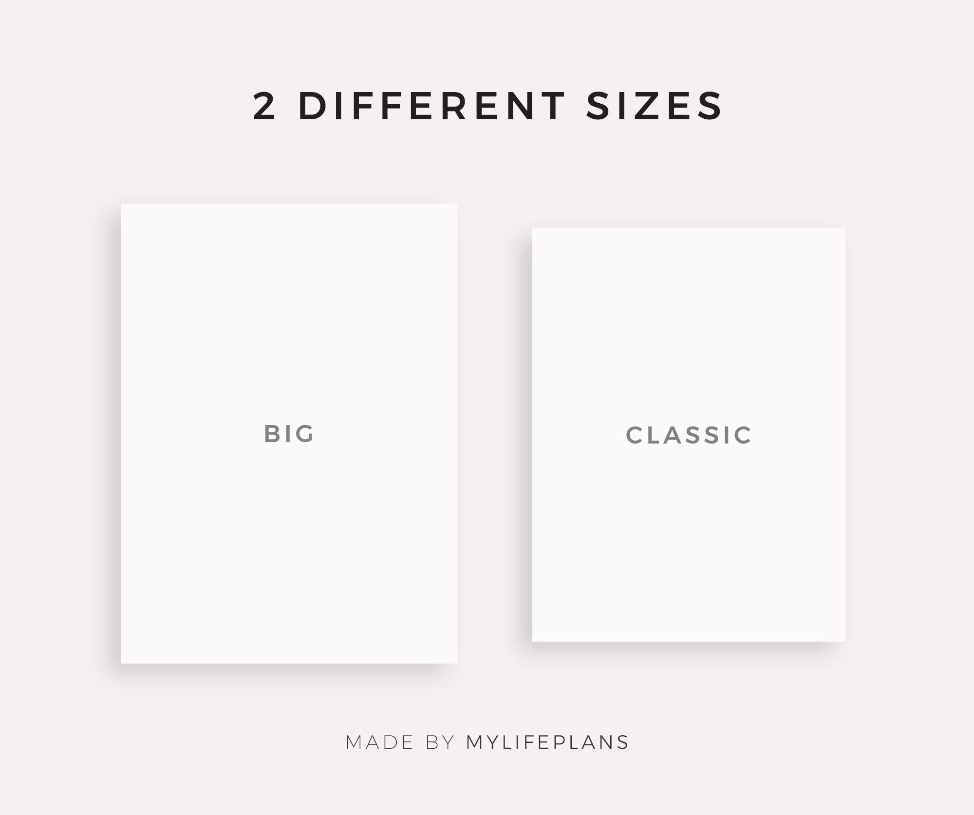 Book Reading Challenge, Printable Template for Happy Planner Classic ...