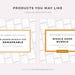 Contacts List Template for Remarkable 2, Address Book, Contact ...
