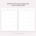 Blank Calendar Inserts Bundle Printable, A4/a5/letter/half Letter ...