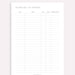 Supplies to Order Tracker Printable, Supplies Management Form, Small ...