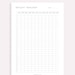 365 Day Weight Tracker Printable & Fillable, Daily Weight Journal ...