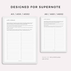 Life Goals Planner, Goal Setting, Life Vision Planner, My Future, Dream ...