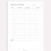 Simple Sinking Funds Tracker Printable, Savings Tracker, Savings ...