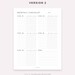 Digital Monthly Checklist Template for Goodnotes, Notability, Noteshelf ...