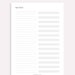 2 Column Notes Page Printable, Notes Template, Writing Paper, Notes ...