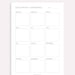 Upcoming Expenses Printable, Yearly Spending Overview, Budget Plan, A4 ...