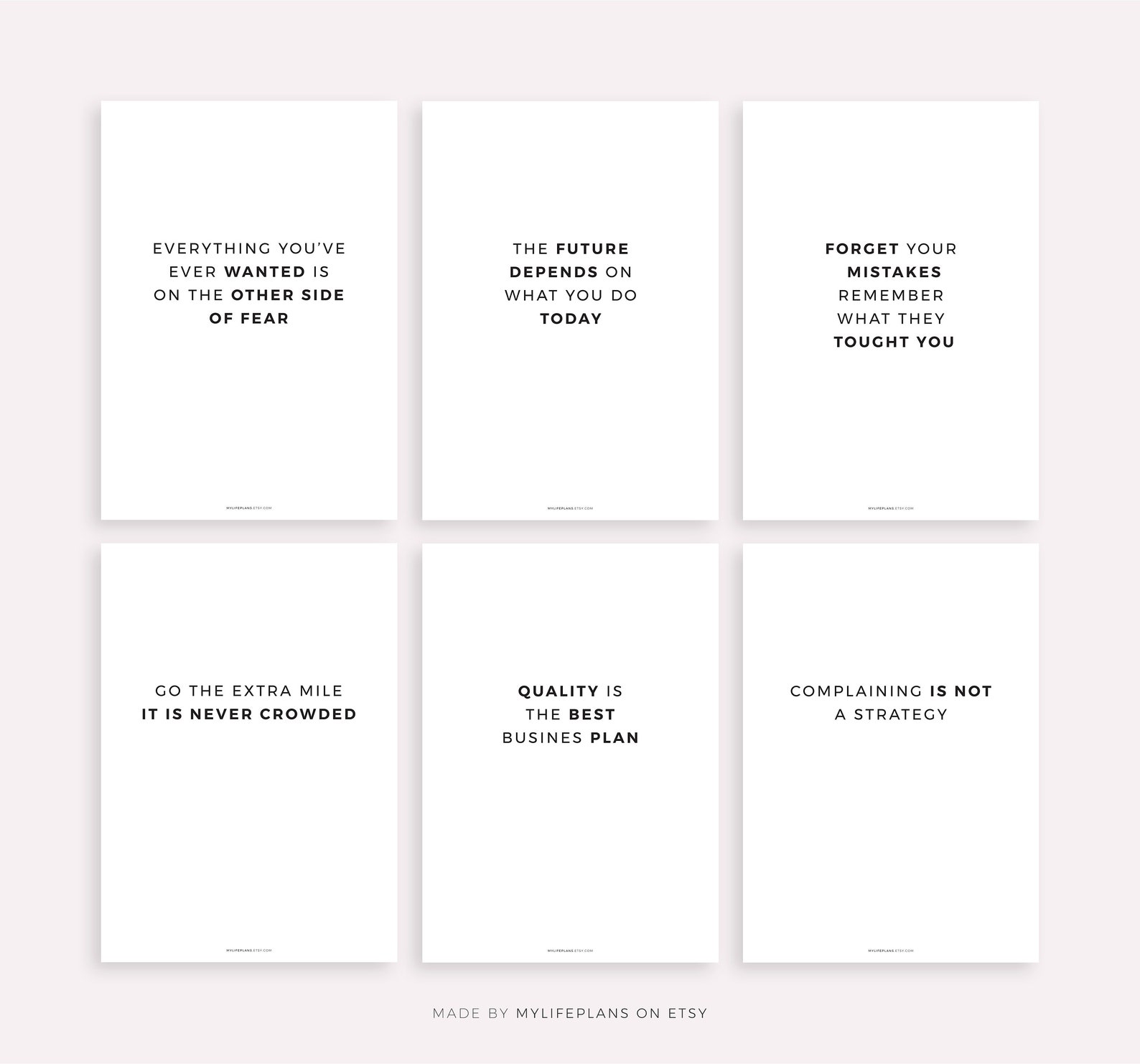 50 Motivational Quotes Planner Dashboards Printable - Etsy