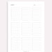 Blank Checklist Template Printable & Fillable Simple - Etsy