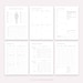 Fitness, Diet & Health Planner Inserts Bundle, A4/a5/letter/half Letter ...