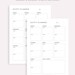 Weekly Outfit Planner for Work, Daily Activities, Special Events, Gym ...