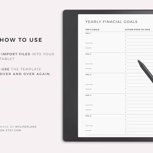 Top 5 Yearly Financial Goals, Goal Setting, Goal Planning, Plan for ...