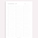 Printable Shopping List Template, to Buy List, Item Checklist, Shopping ...