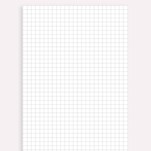 Grid Paper Printable, Squared Paper, Planner Inserts, A4/a5/letter/half ...