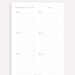 Monthly Task List, Monthly Planning Printable, to Do List Template, A4 ...