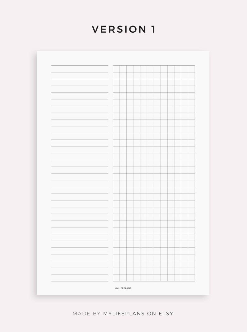 Lined & Grid Paper for Supernote A5X2/A5X/A5/A6X2/A6X/A6, Instant ...
