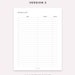 Simple Wishlist Digital Template for iPad Tablet, Compatible With ...