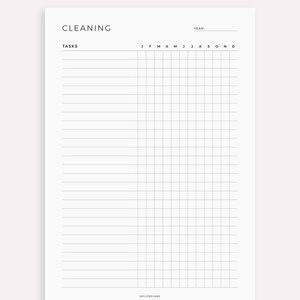 Yearly Cleaning Checklist Template for Supernote A5X2/A5X/A5/A6X2/A6X ...