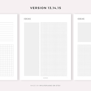 My Ideas - Brainstorming Sheet, Idea Sketching, Planning Template ...