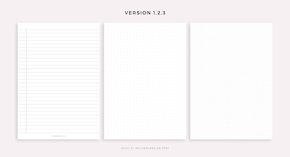 Notebook Pages Printable