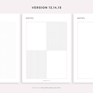 Notes Pages Printable, Writing Paper, Blank Notes, Study Note Template ...